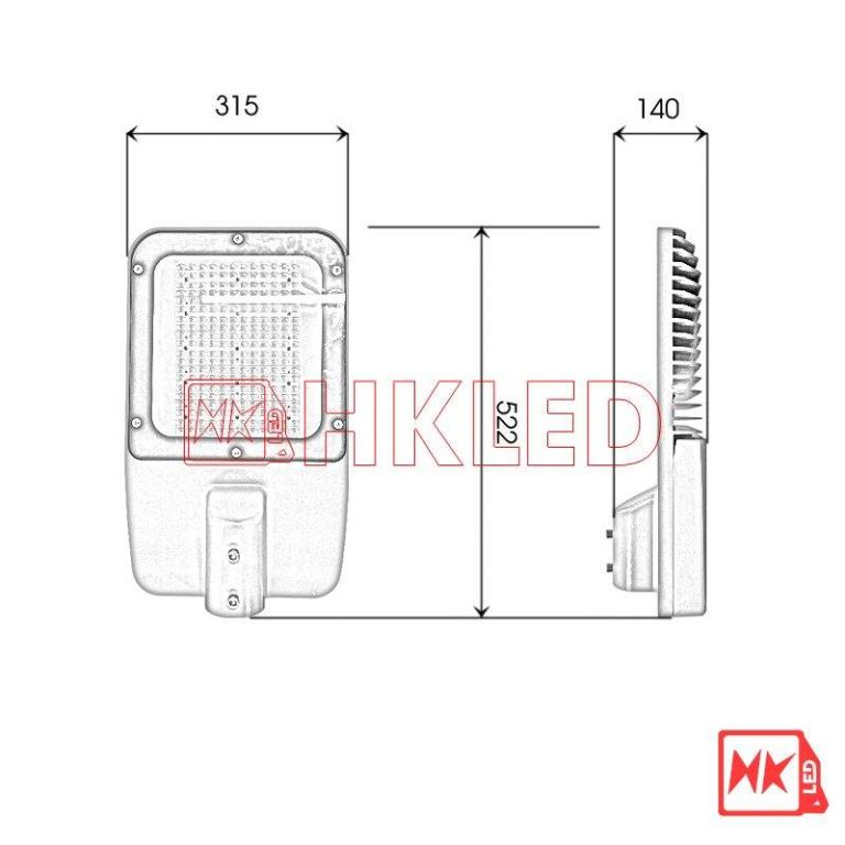Đèn đường phố OEM Philips BRP372 - 200W - Đèn LED đường phố, đèn đường ...